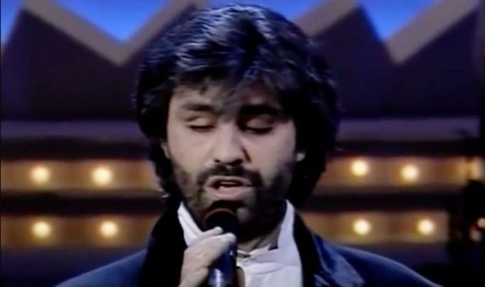 Andrea Bocelli: Stunning first performance of Time To Say Goodbye he ...